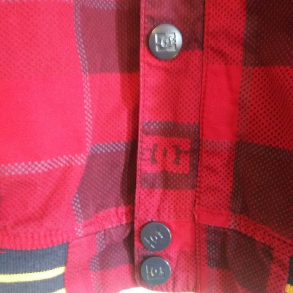 DC | Jackets & Coats | Vintage Dc Shoe Co Varsityletterman Jacket ...